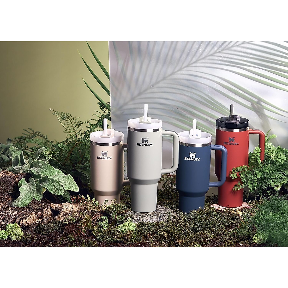 Stanley Quencher H2.0 FlowState Tumbler 40oz Soft Matte (Dune)