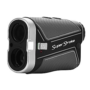 SuperStroke Golf TXr-1000 Slope Laser Rangefinder, Rechargeable, 1,000+ Yard Range, 7X Magnification, Magnetic Cart Mount