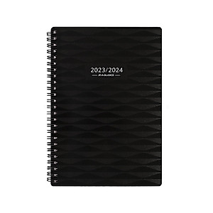 2023-2024 AT-A-GLANCE® Elevation 13-Month Academic Weekly/Monthly Planner, 5-1/2" x 8-1/2", Black, July 2023 to July 2024, 75101P05