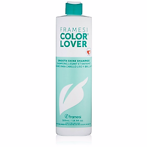FRAMESI Smooth Shine Sulfate Free Shampoo for Color Treated Hair, 16.9 Fl Oz