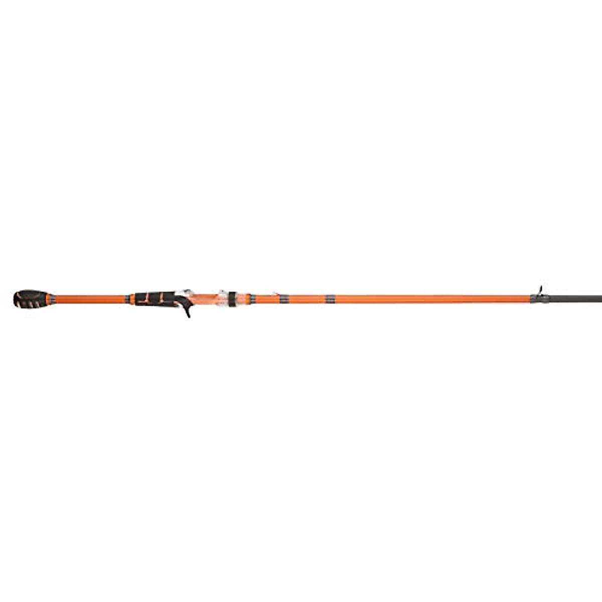Berkley 6’6” Shock Casting Rod, 1 Piece Composite Medium Heavy Power Fishing Rod for Freshwater or Saltwater Fishing, Shock Absorbing Tip, Orange