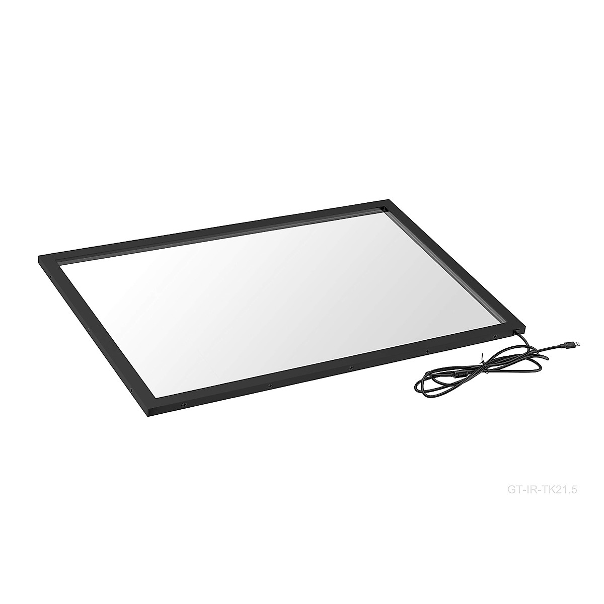 GreenTouch 21.5 Inch Multi Interactive Infrared Touch Frame, IR Touch Screen Overlay Kits, IR Touch Screen Panel Bezel with 3mm Tempered Glass…