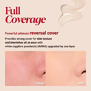 Espoir Pro Tailor Be Velvet Cushion SPF34 PA++ #4 Beige 0.45oz with 0.45oz Refill | Lightweight Matte Skin Full Coverage Cushion Foundation | Flawless Finish, Long-Lasting Comfort | Korean Makeup