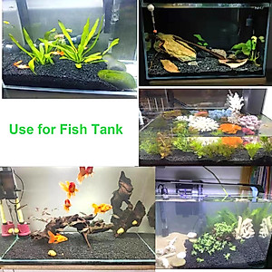 Boniosz 5lb Succulents and Cactus Black Sand, Décor & Additive Tiny Stones,DIY Rocks Gravel for Bonsai, Fairy Gardening, Terrarium, Vases Fillers