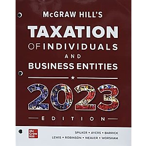 Loose Leaf for McGraw-Hill's Taxation of Individuals and Business Entities 2023 Edition
