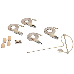 Samson SE10x Low-Profile Omnidirectional Earset Microphone,Beige
