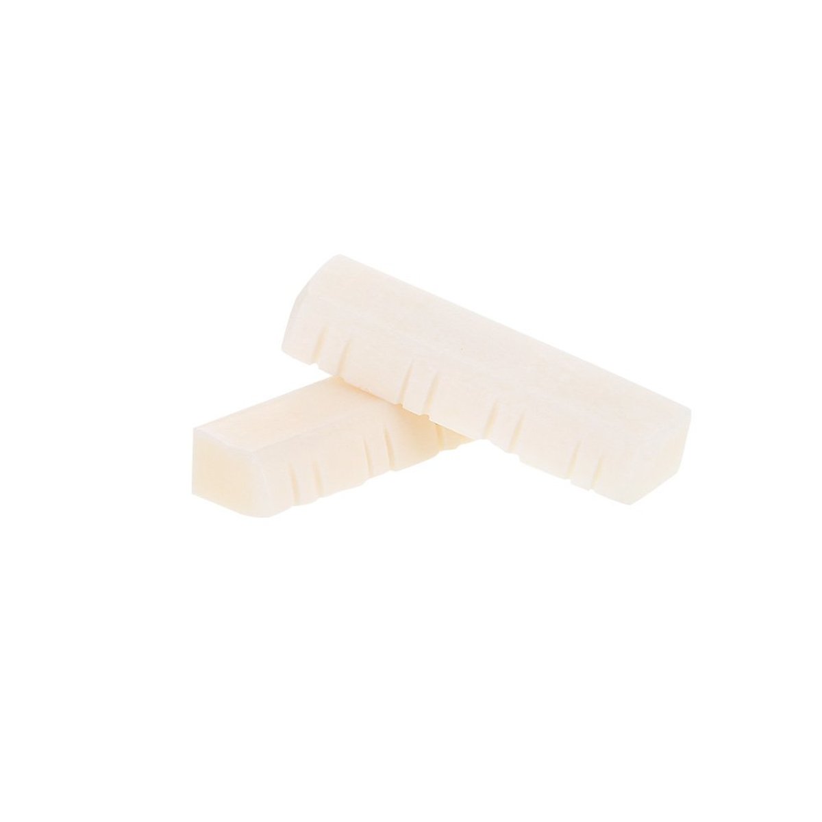 Alomejor Mandolin String Nut Bone Mandolin Bridge Saddle and Nut Instrument Replacement Accessories for 8 String Mandolin