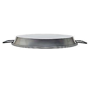 Garcima 20-Inch Pata Negra Restaurant Grade Paella Pan, 50cm