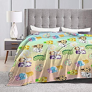 Frftgxcdf Moriah-Elizabeth-Me Merch 8 Ultra-Soft Micro Fleece Blanket 80 Inches x60 Inches Black