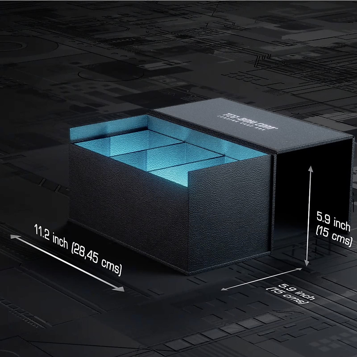 TCG BOX - Trading Card Box - Collectible Card Game Boxes - Graded Card Edition