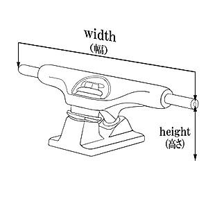Venture Skateboard Trucks V-Light OG V Green Hollow 5.2 High (8.0") Pair