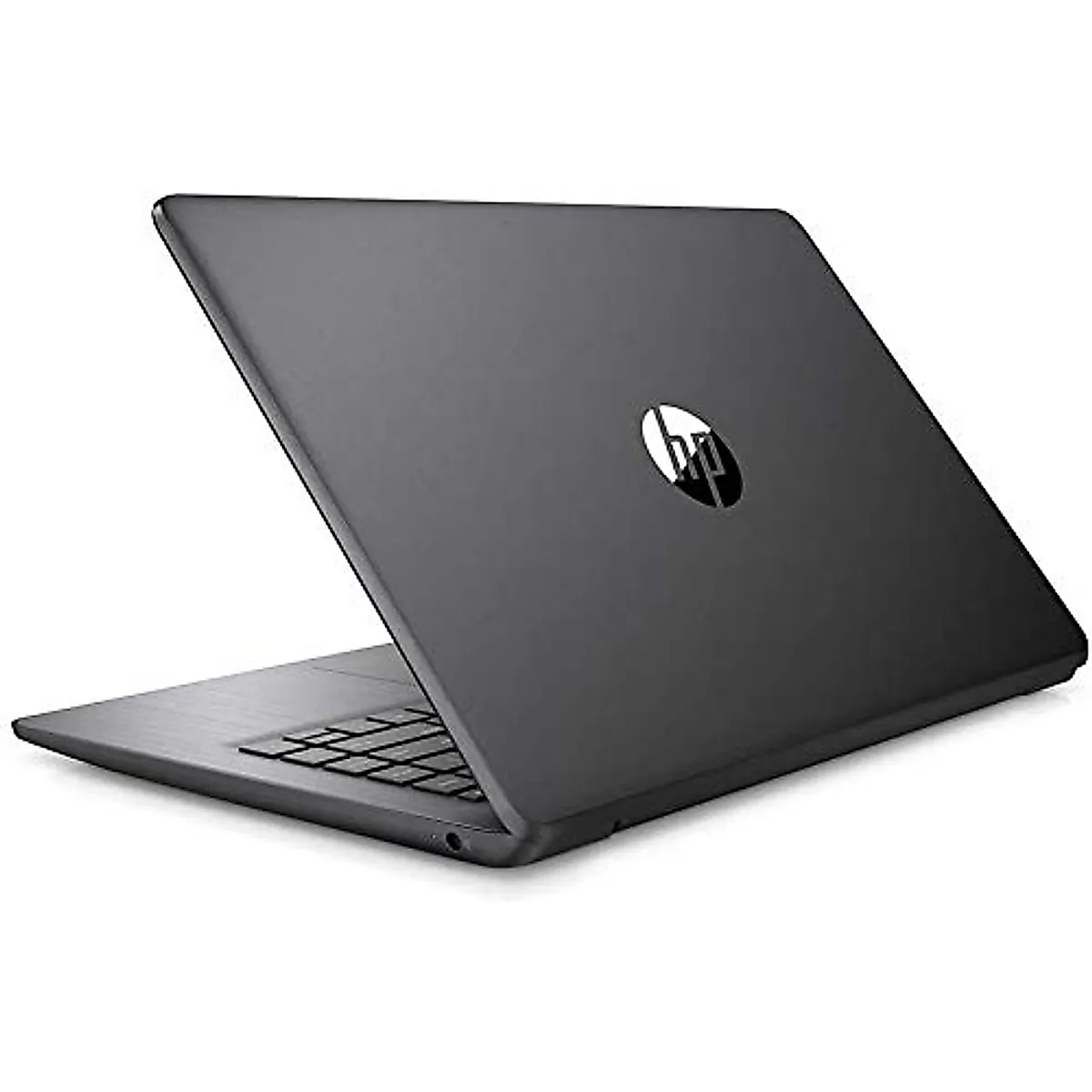 Newest HP Stream 14" HD SVA Laptop Computer, Intel Celeron N4000 Processor, 4GB RAM, 64GB eMMC Flash Memory, 1-Year Office 365, HDMI, Bluetooth, Windows 10, Black, AllyFlex MP, Online Class Ready