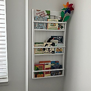 Hanging Wall Bookshelf/Plate Rack
