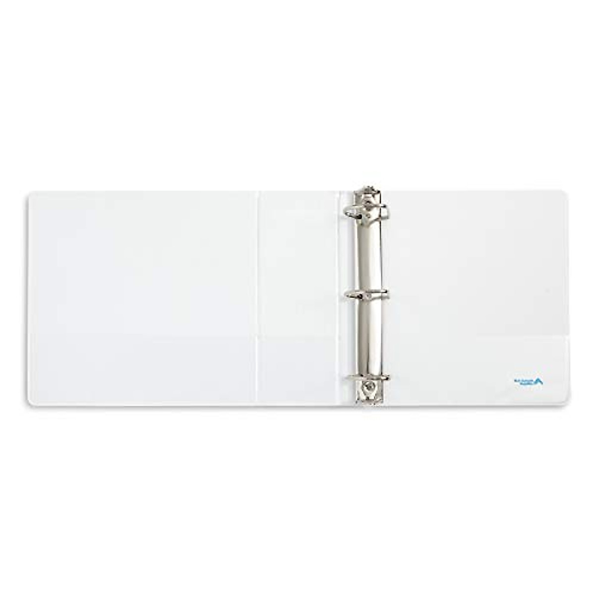 Extra Large 3 Ring Binders, 4 Inch Binder with Rugged Heavy Duty Design for Home, Office, and School, Holds up to 880 Sheets of 8.5 Inch x 11 Inch Paper, White, D Ring, 2 Pack of 4" Binders