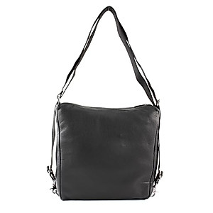 Mandarina Duck Women's Mellow Leather Tracolla/Nero, Nero5, Taglia Unica