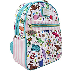 Loungefly x Harry Potter Honeydukes Candy Printed Mini Backpack (One Size, Multicolored)