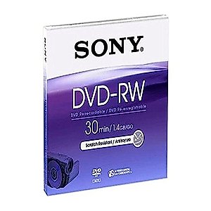 Sony 8cm DVD-RW with Hangtab - Single