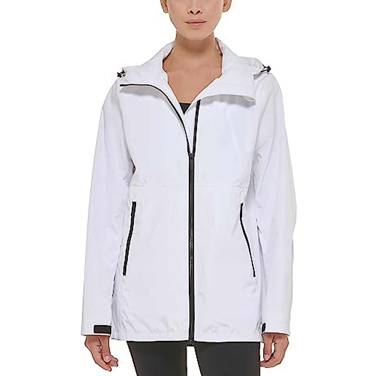 Calvin Klein Women's Performance Jacket,White,Large