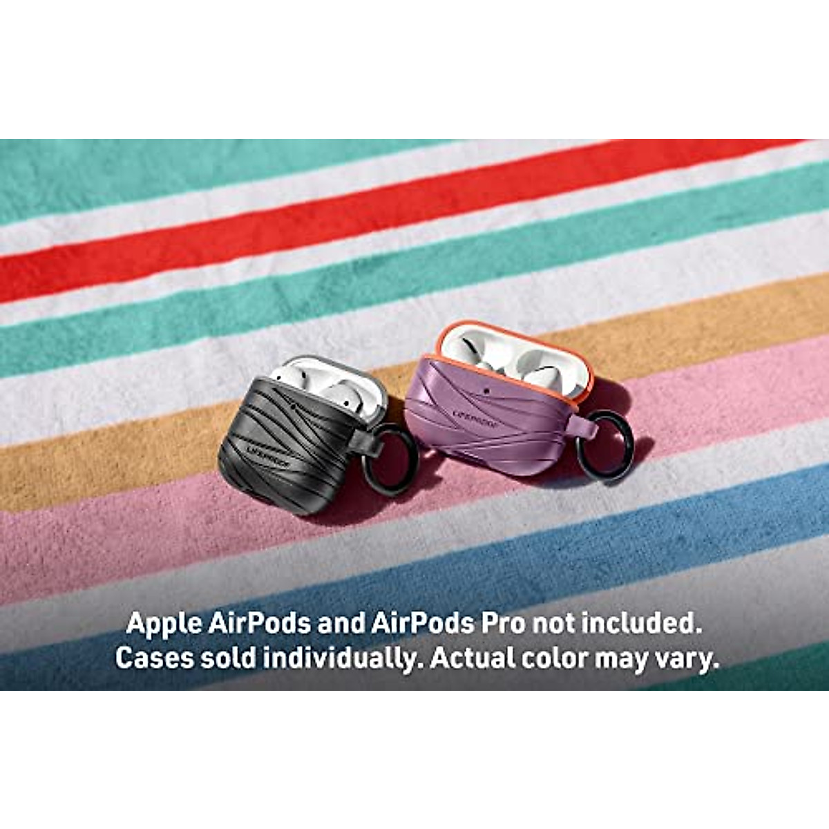 LifeProof Eco Friendly Case for Apple AirPods Pro - Pavement (Black)