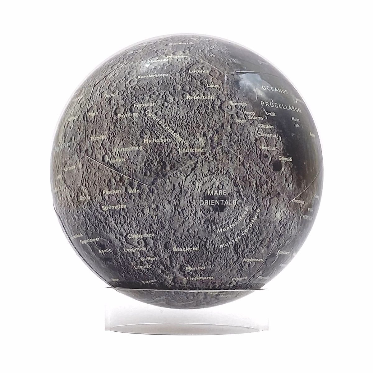Moon Globe - Snapspheres Magnetic Globe - 4"