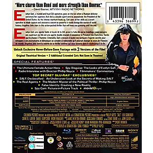 Salt (Deluxe Unrated Edition) [Blu-Ray] [Blu-ray] (2010) Angelina Jolie