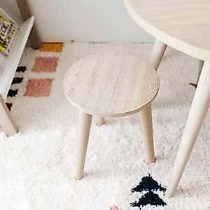 Signature Design by Ashley Blariden 5 Piece Children's Table & Stool Set, Beige