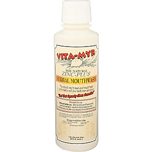 VITA-MYR Zinc-Plus Xtra Herbal Mouthwash (16 Ounce)