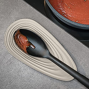 Milk White Ladle Rest Keep Clean