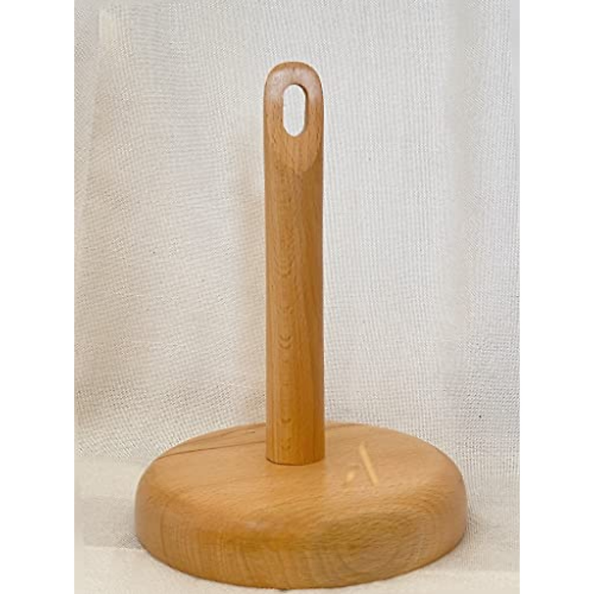 AnNafi® Wood Yarn Holder for Knitting Crochet |Classic Wooden Yarn & Thread Holder |Wooden Frame with Hole |Knitting Embroidery Accessory Gift |Craft & Sewing Supplies |Yarn Organising Tool For Granny