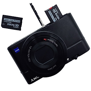 PSP Memory Stick Adapter, Funturbo Micro SD to Memory Stick PRO Duo MagicGate Card for Sony PlayStation Portable, Camera, Handycam