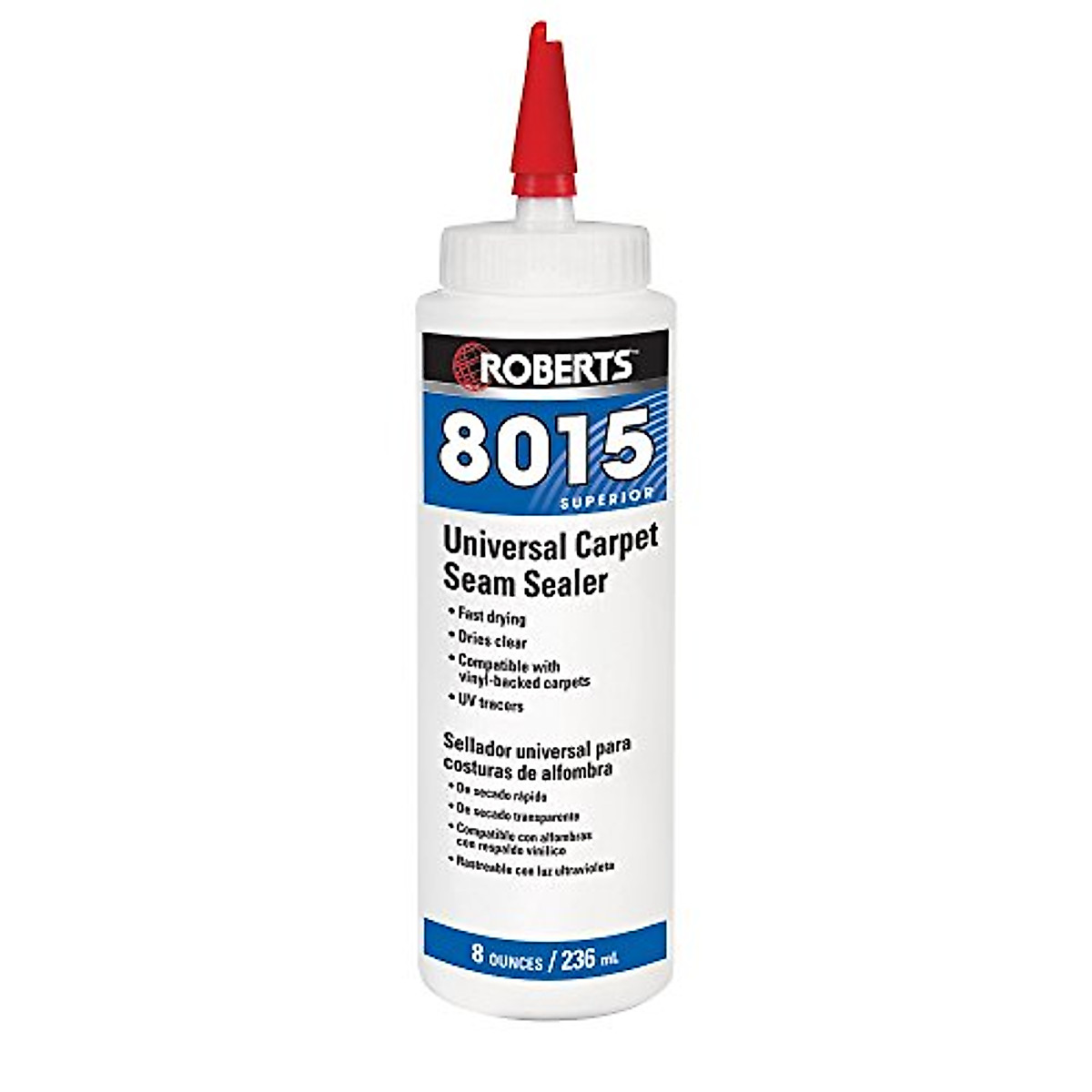 ROBERTS 8015-A Solvent Free Universal Carpet Seam Sealer, 236 ml white