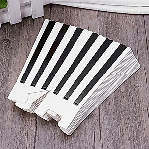 TOYMYTOY Popcorn Boxes,Cardboard Popcorn Containers for Party Favor,24pcs (Black)