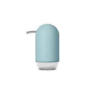 Umbra Touch Liquid Soap Pump Dispenser, Easy to Refill, Ocean Blue, 8 oz (236.5 ml), Model Number: 023273-1193