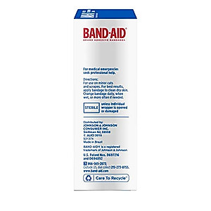 Band-Aid Brand Tru-Stay Clear Spots Discreet First Aid and Wound Care for Minor Cuts and Scrapes, All One Size, 50 Count