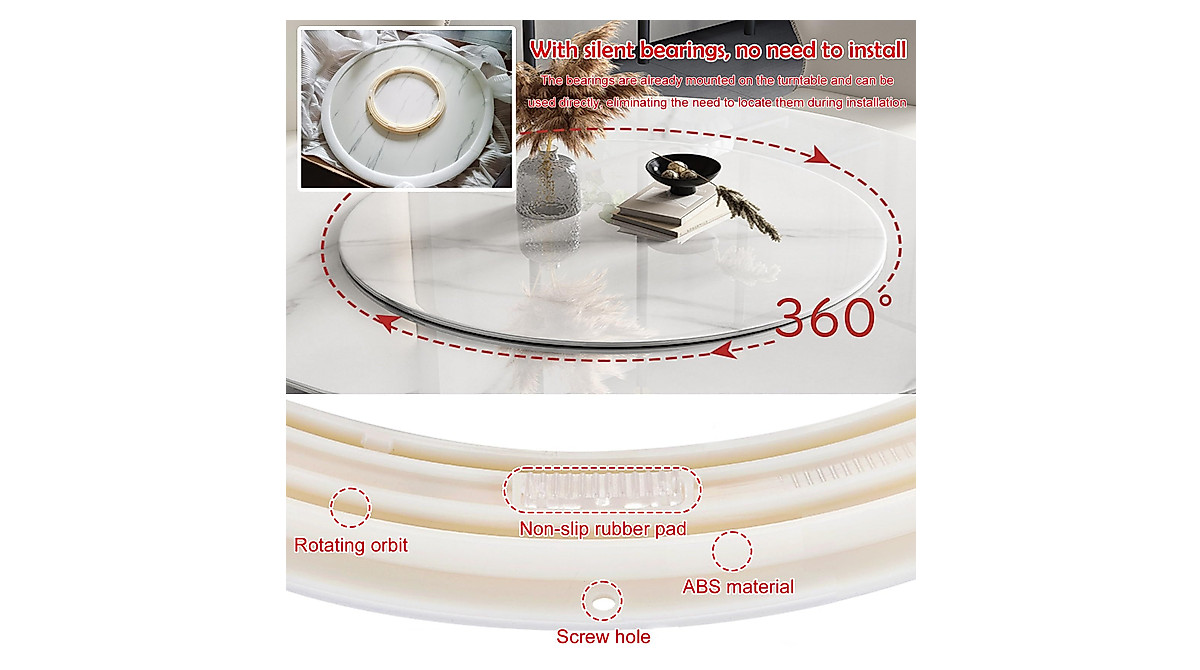Wooden Rotating Plate: Enhance Your Dining Experience