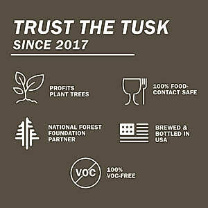 WALRUS OIL - 100% Pure Tung Oil, Wood Finish for Any Woodworking Project, Natural, Vegan, Food-Safe. 32oz Jug