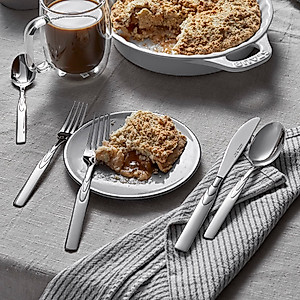 J.A. Henckels Classic Series Rapture 45-Piece Flatware Set, Service for 8