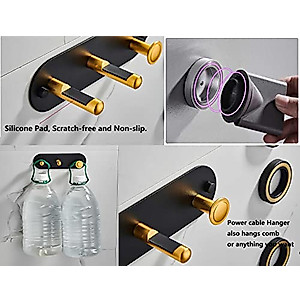 XINFlyy Wall-Mount Hair Dryer Holder Compatible with Dyson Supersonic, Aluminum Alloy