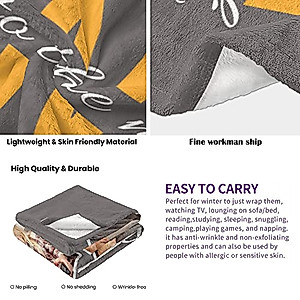 Dipopizt Gifts for Grandpa, Personalized Grandpa Blanket, Fathers Day, Christmas, New Year, Birthday Idea Gifts for Best Grand dad from Grandkids, Customized Blanket with Photo for Grandfather