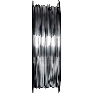 Geeetech Silk PLA Filament 1.75mm for 3D Printer, Metal-Like Shiny Consumable 1kg (2.2lbs) 1 Spool, Dimensional Accuracy +/- 0.03 mm,Metallic Silver