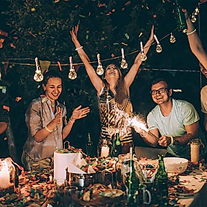 Jdesun 50 Pieces Photo Clips,Mini Plastic Picture Paper Clip Clothespins Peg for Office,Home,Arts(Rose Gold)