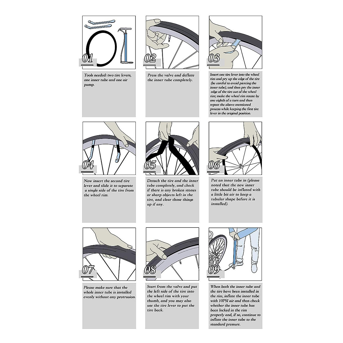 2 Pack 20 Inch Fat Bike Tubes, 20x4.0 20x3.8 20x3.5 Heavy Duty Bicycle Tube with 2 Tire Levers, 20 x 3.5/4.0 AV 32mm Schrader Valve Premium Butyl Inner Tube for EBike, Electric/Mountain Bike