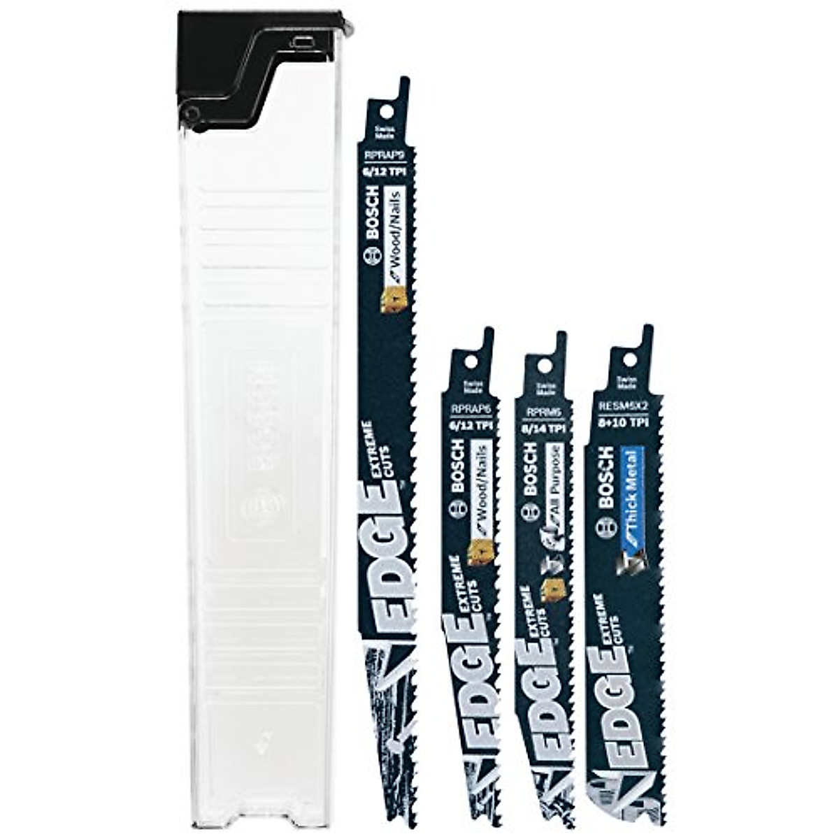 Bosch 9 Piece Edge Reciprocating Saw Blade Set RSE009