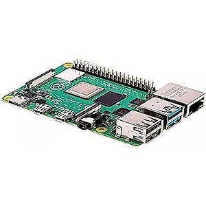 Raspberry Pi 4 Computer Model B 8GB Single Board Computer Suitable for Building Mini PC/Smart Robot/Game Console/Workstation/Media Center/Etc.