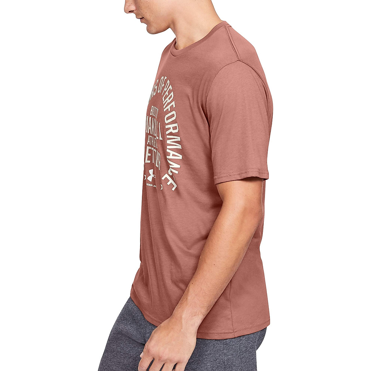 Under Armour Men's UA Make All Athletes Better Short Sleeve LG Brown