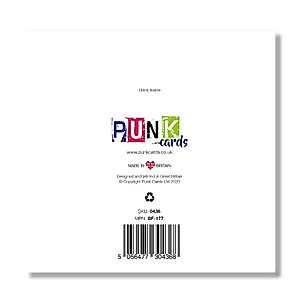 Punkcards - Funny Birthday Card for Friend - 'The Older you get the Earlier it gets Late' - Birthday Card for Dad Mum Sister Brother - Friend Birthday Card - Humour Joke Card