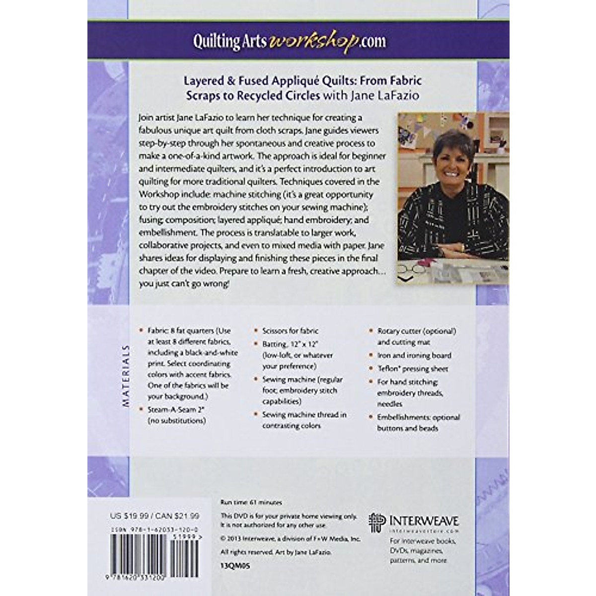 Layered & Fused Applique Quilts: From Fabric Scraps to Recycled Circles