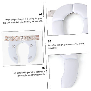 1pc Toilet Mat Toilet Kids Seat Toilet Training Seat Toilet Trainer Ring Foldable Toilet Pad Training Potty Seat Kids Toilet Pad Kids Toilet Seat Toilet Trainer Pad Baby Toilet Pad