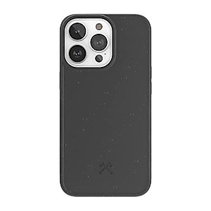 WOODCESSORIES - Phone Case for iPhone 13 Pro Max Case biodegradeable Black - Ecofriendly, Made of Plants