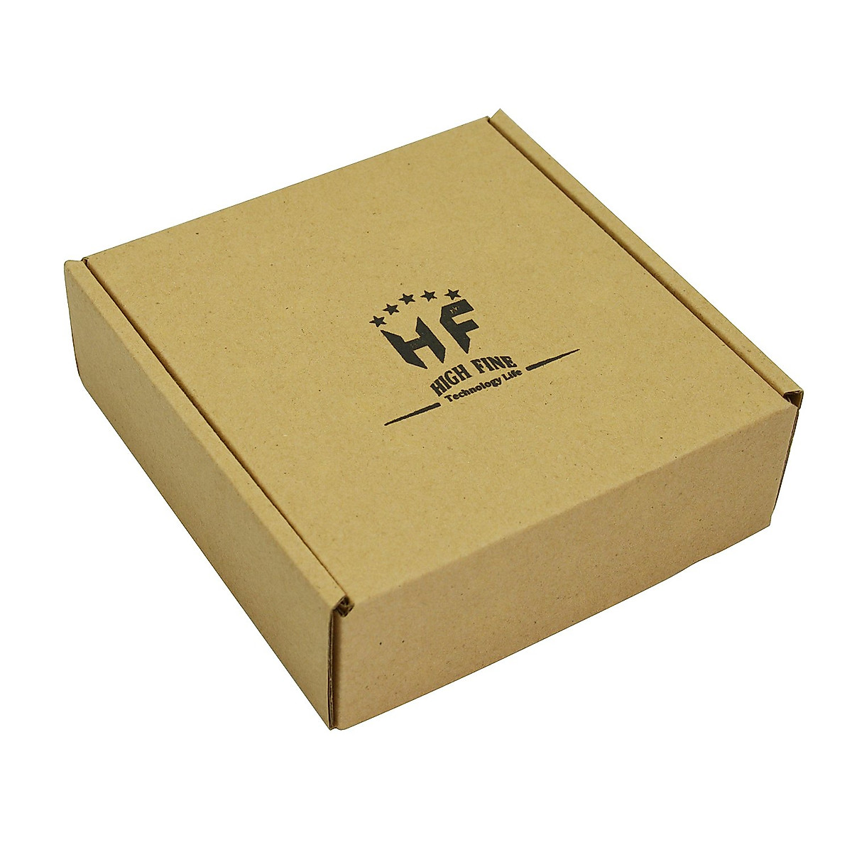 HIGHFINE 12cm 120mm 200CFM 4000RPM CPU Cooling Fan FFC1212DE 12V DC 3-Pin 3-Wire PC Computer High CFM Cooling Case Fan with Metal Finger Guard Grill